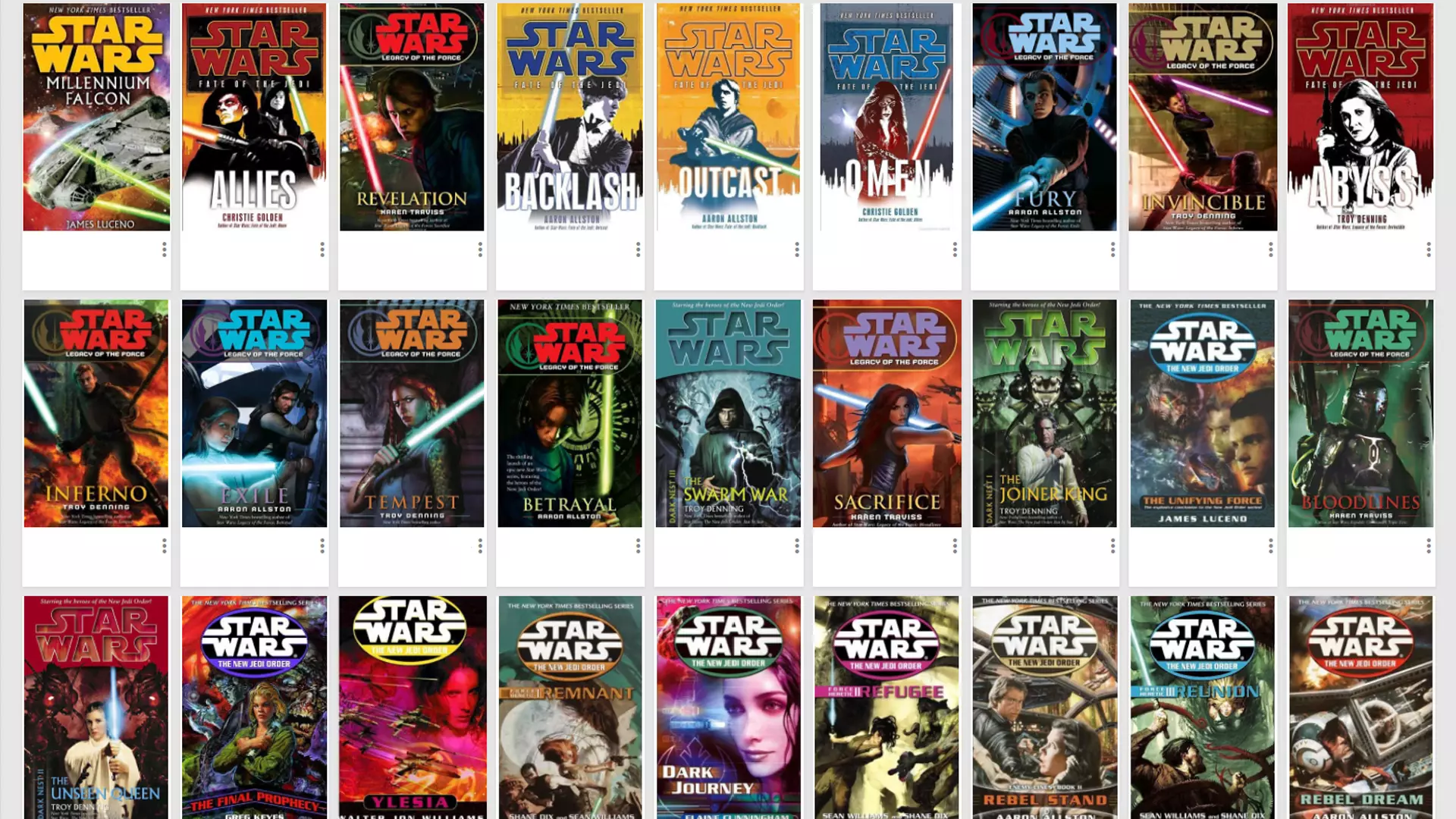 Lo que estamos leyendo: Las novelas de 'Star Wars' exploran una galaxia muy, muy lejana