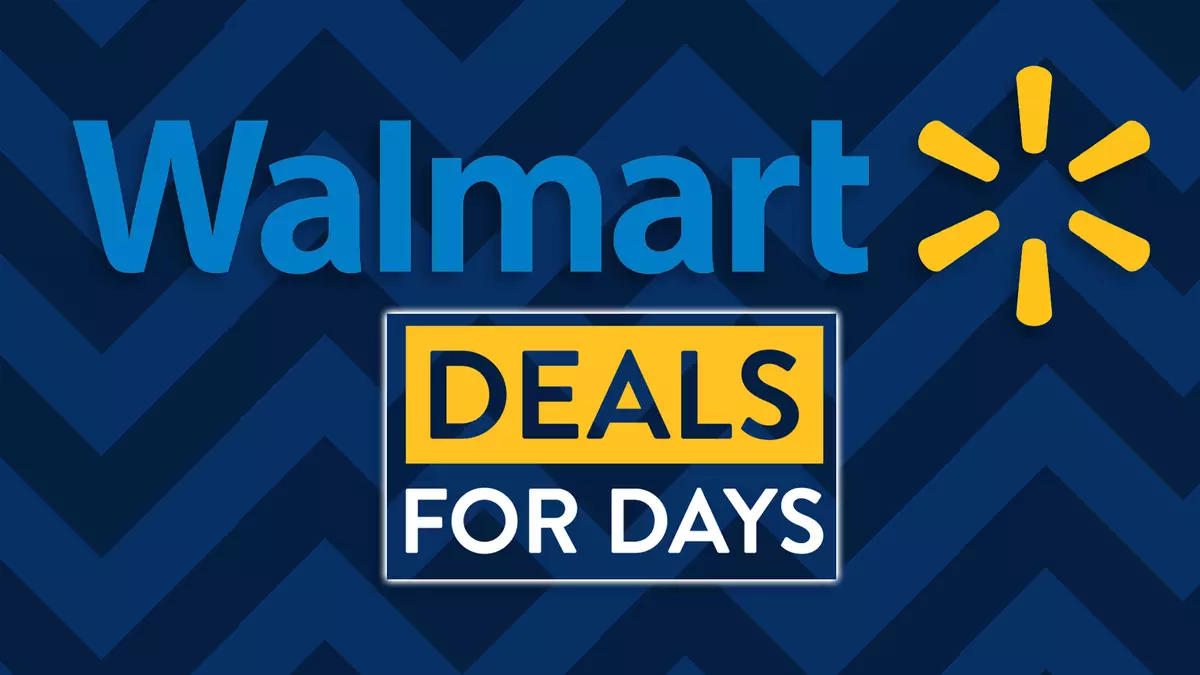 Walmart Deals for Days баннер.