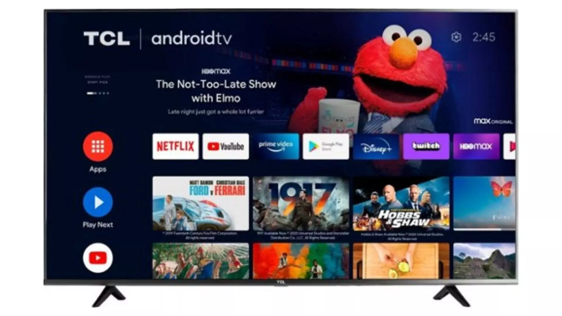 TCL - 75 Class 4 Series LED 4K UHD Smart TV Android