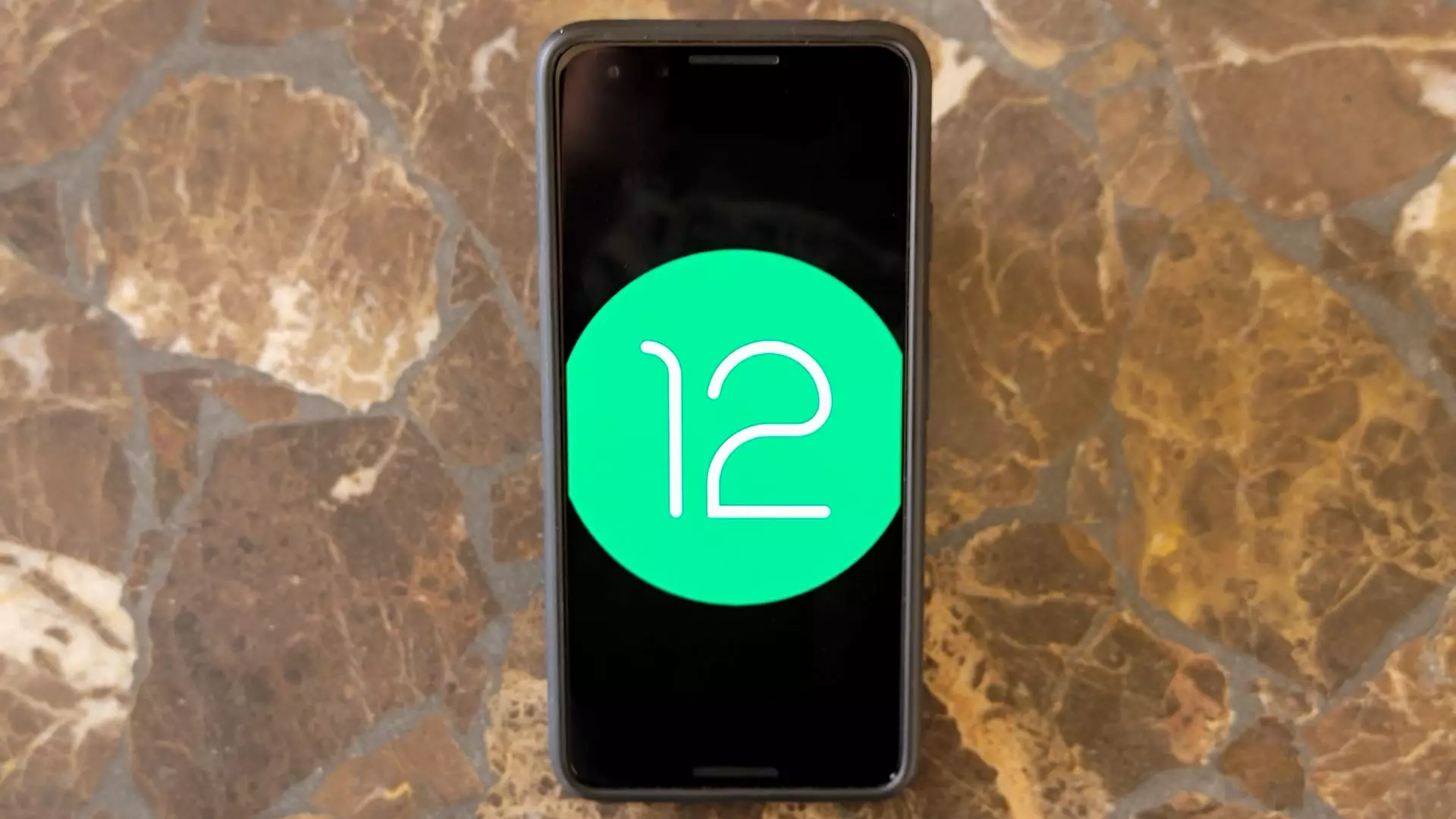 Android 12 beta na Pixel 3