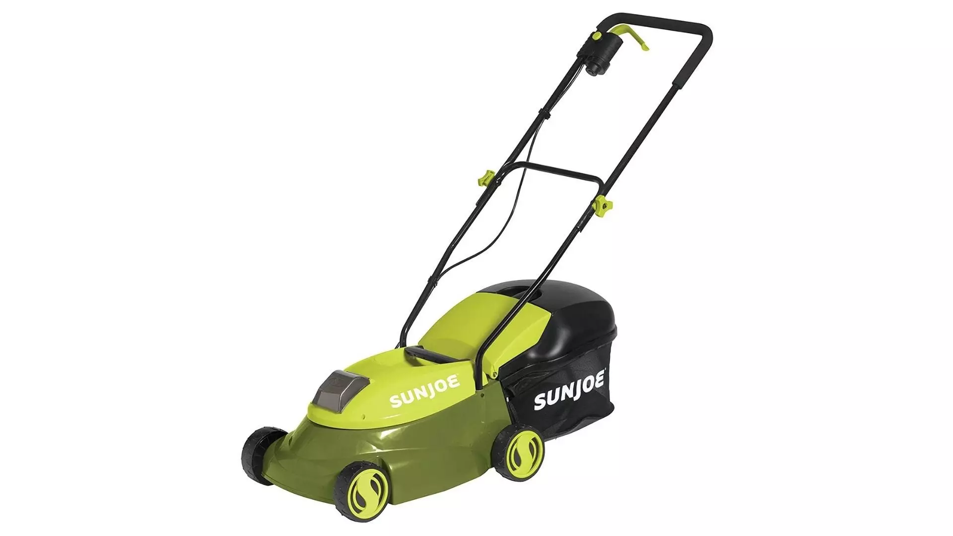 SunJoe 14 in. 28-Volt Cordless Walk Behind Push Mower Kit with 4.0 Ah Battery + Charger