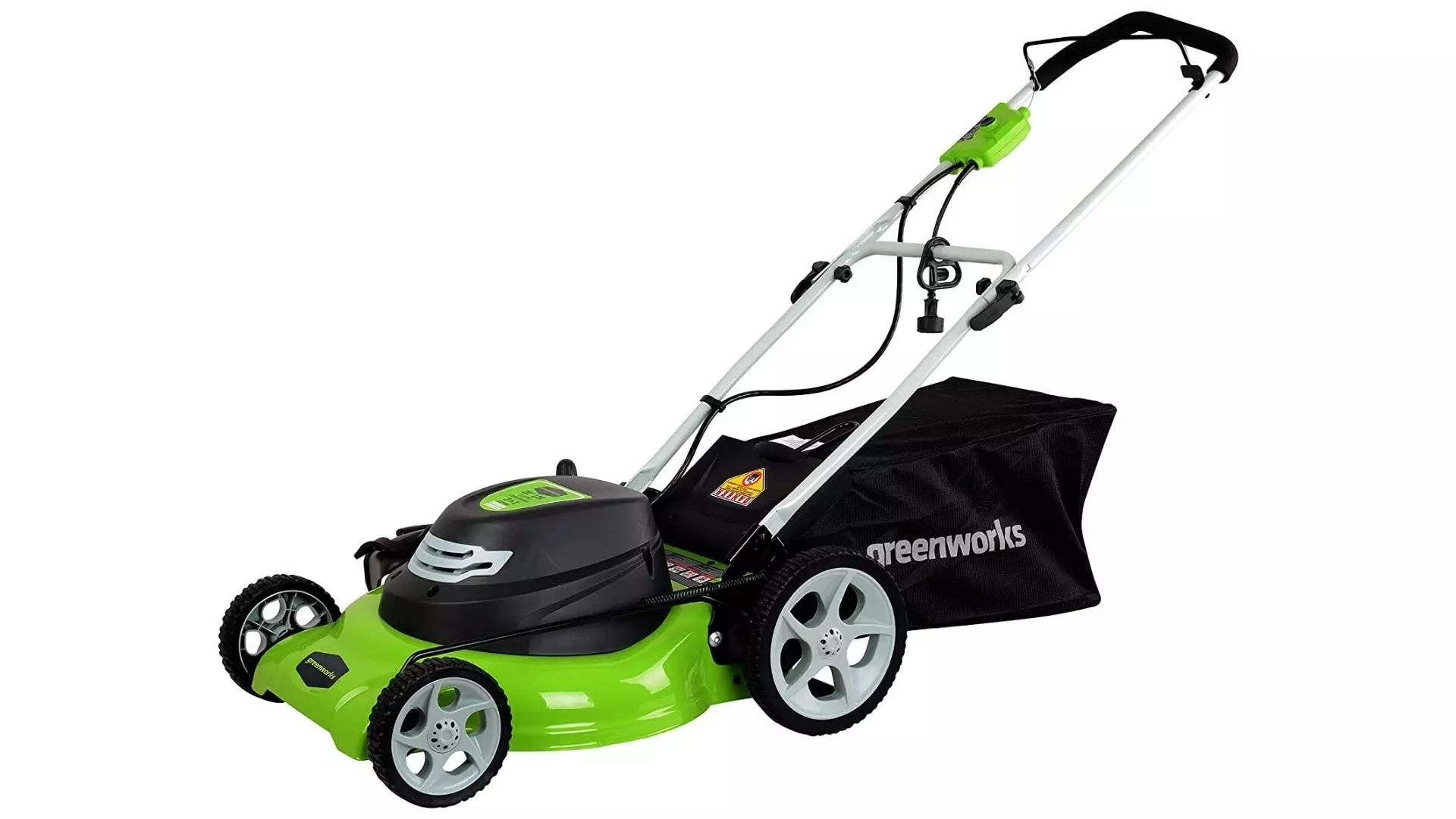 Greenworks 12 Amp 20-Inch 3-in-1 Electric Cord Lawn Mower