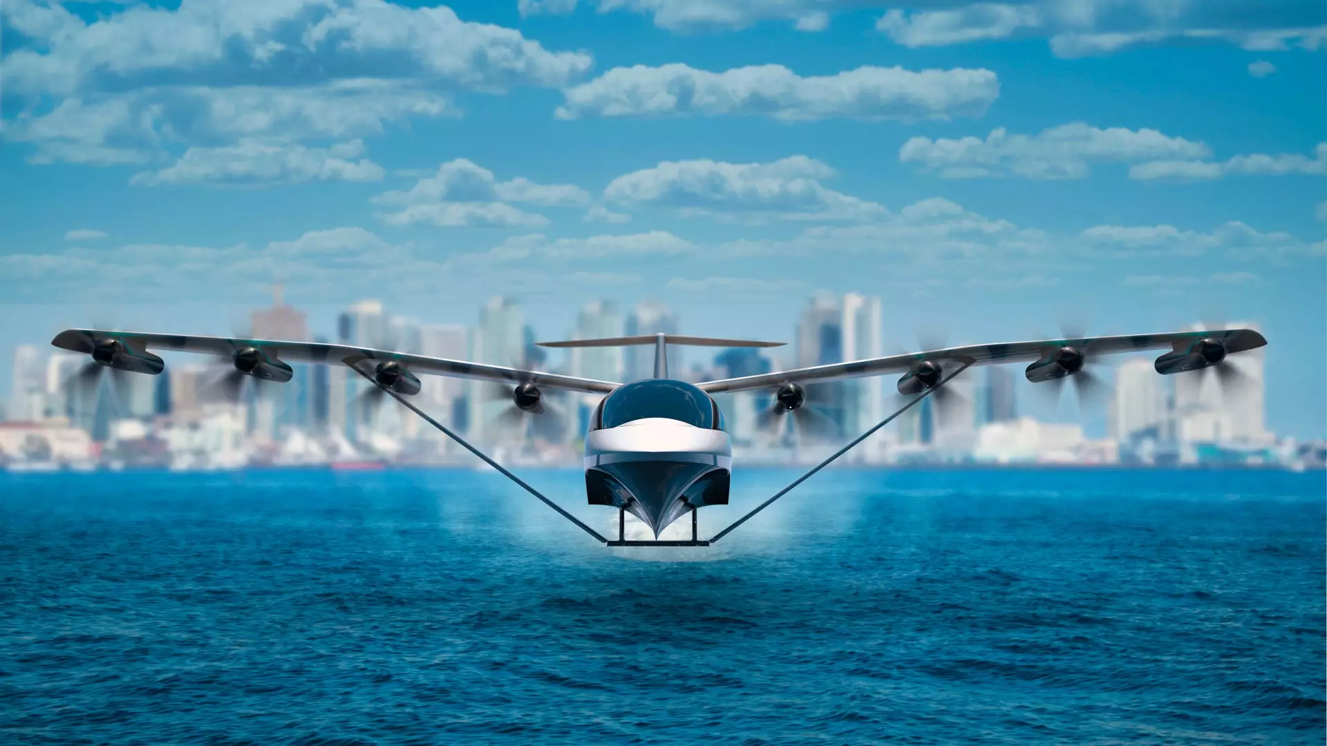 이 스타트업의 "Electric Seaglider"는 시속 180마일로 해안 도시 여행을 약속합니다.