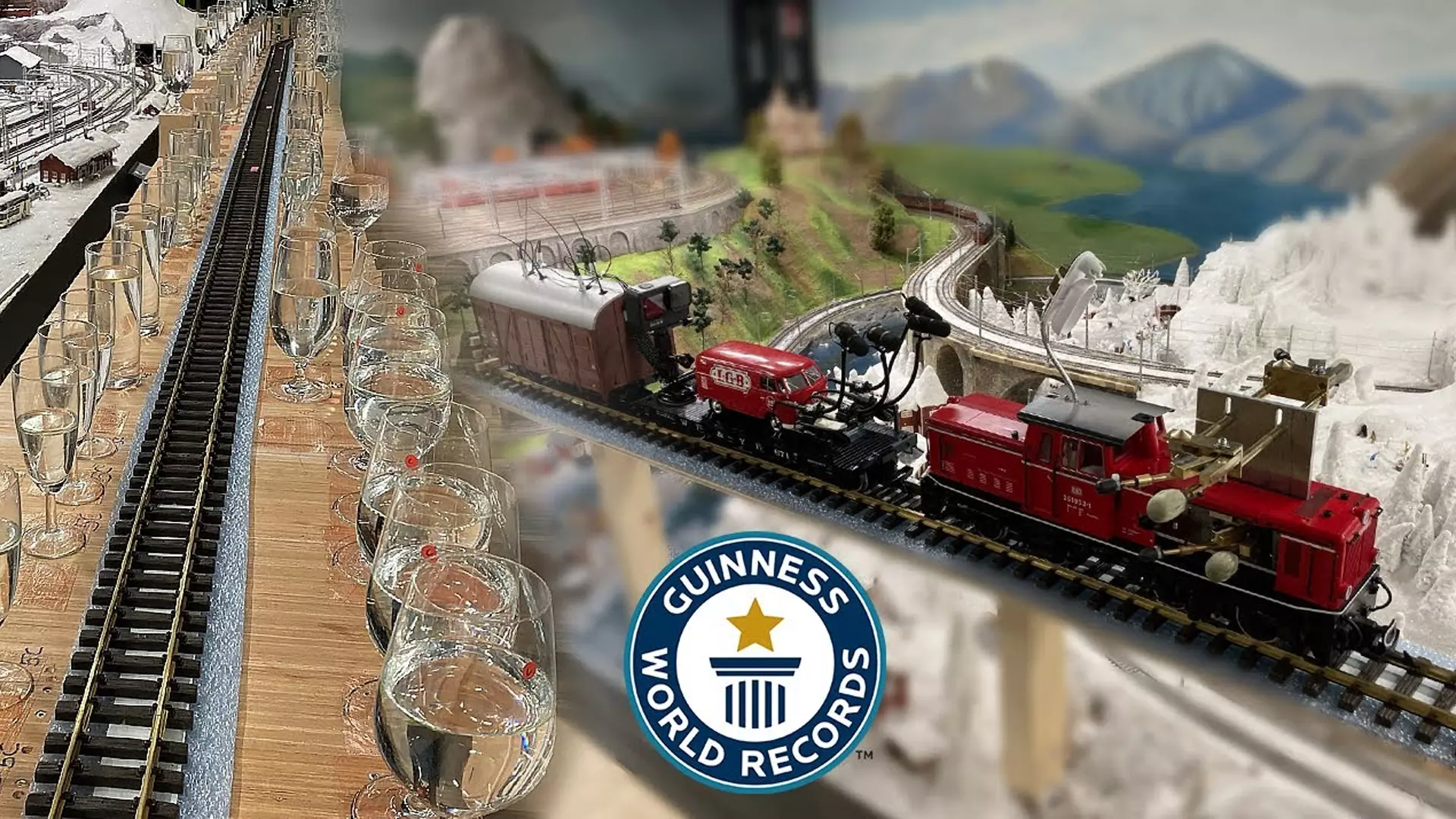 Regardez un train miniature jouer de la musique et établir un record du monde