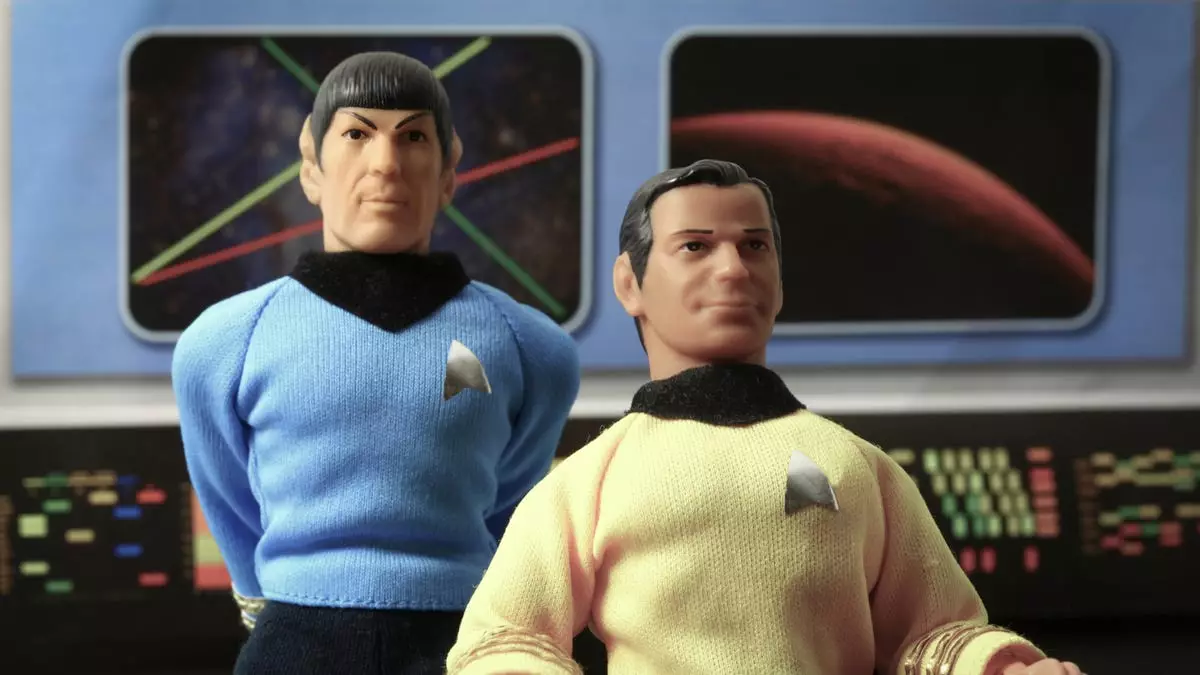 Karakterer fra 'Star Trek' i dukkefolder