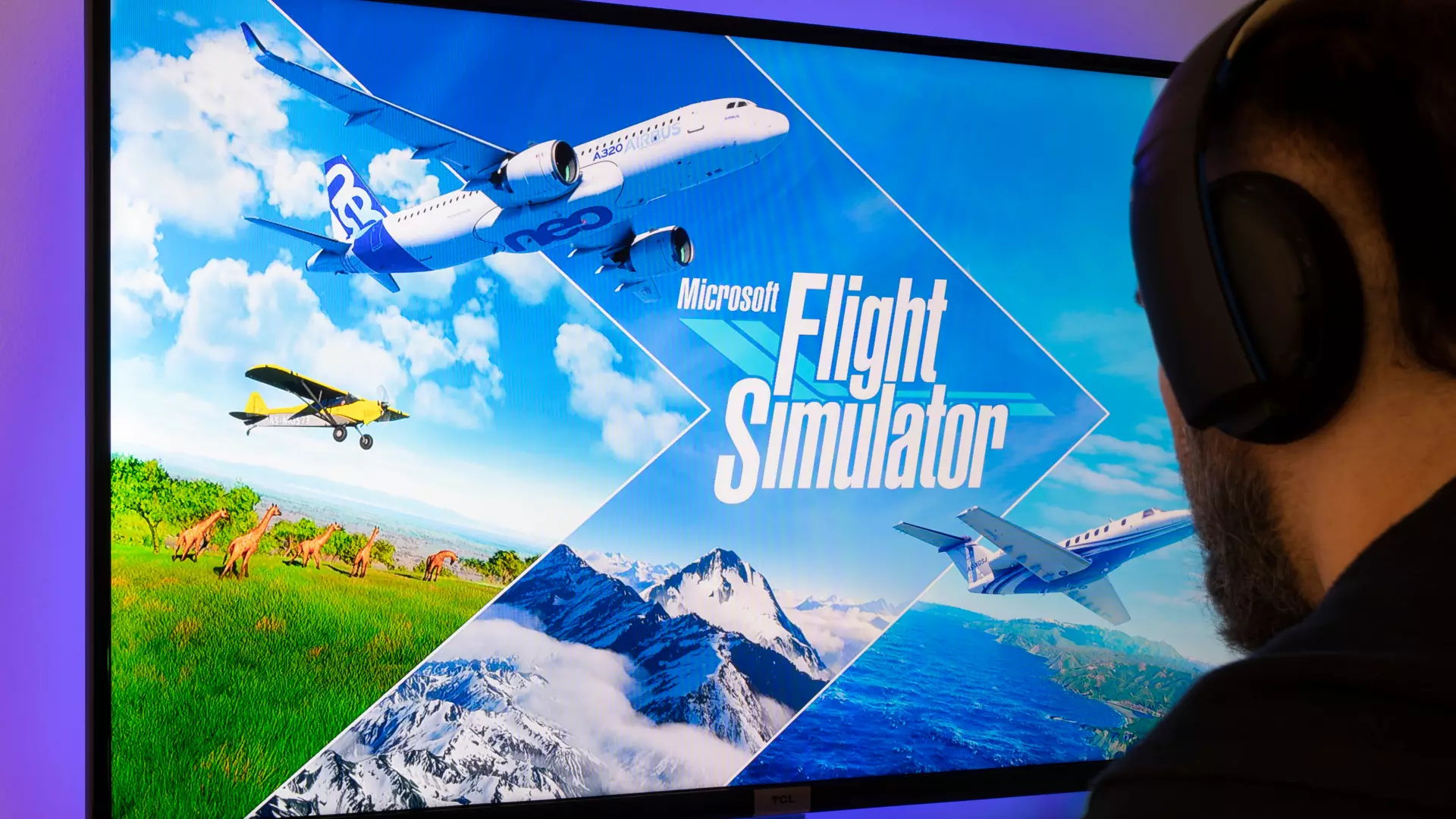 在最新的“微軟飛行模擬器”更新中查看色彩繽紛的樂高屋