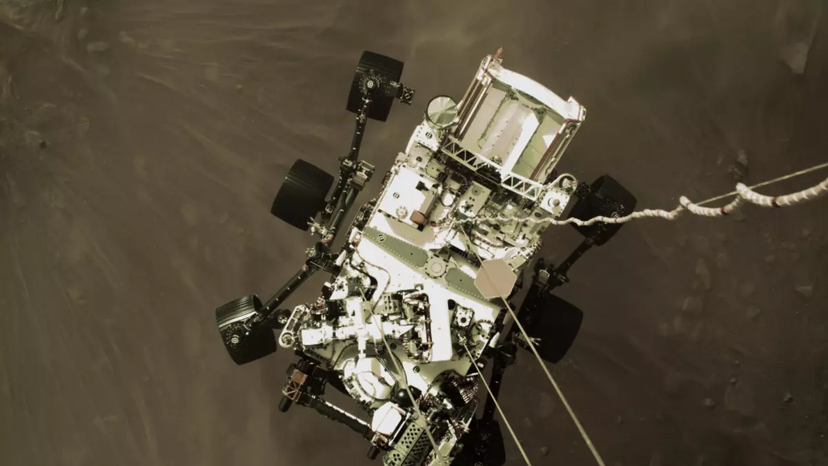 NASA's Perseverance Rover beweist Fielsen um Mars opzehuelen ass schwéier 4344_1