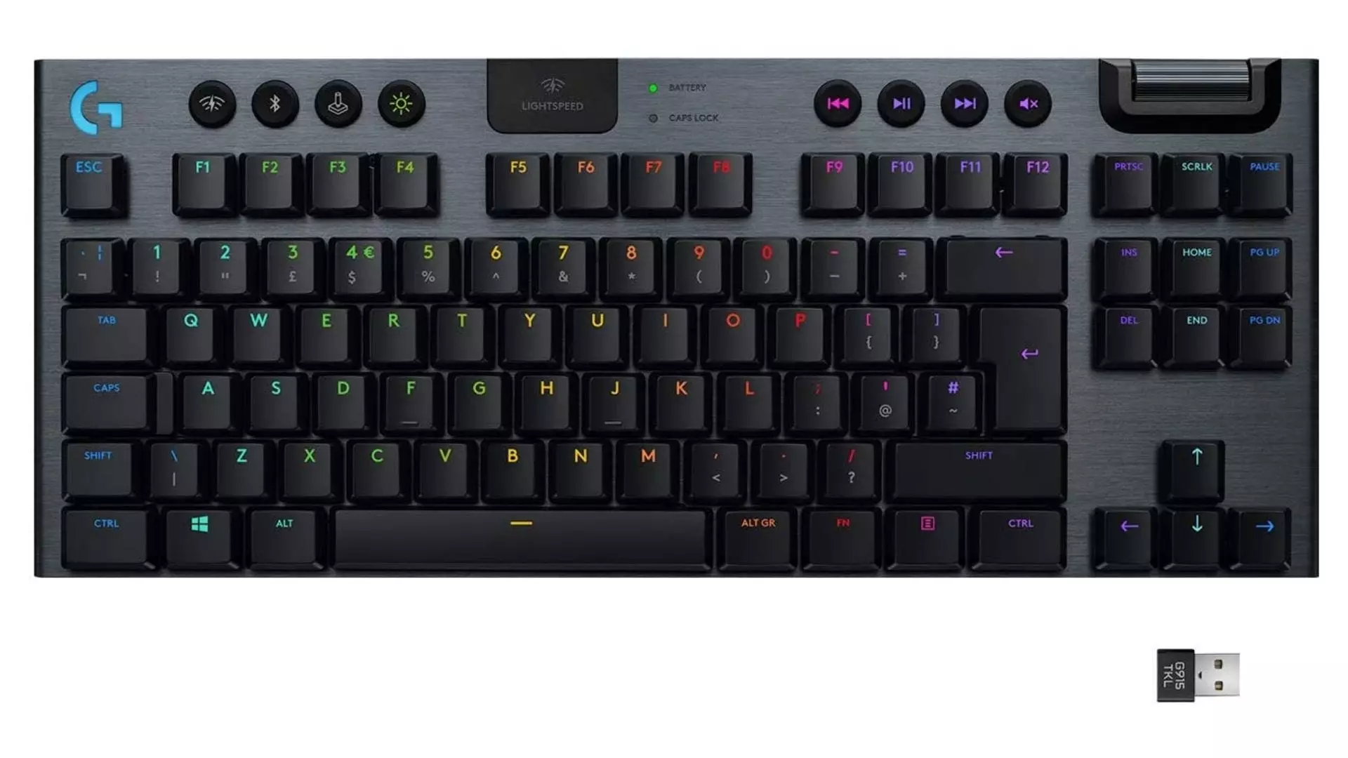 I-Logitech G915 TKL Tenkeyless Lightspeed Wireless RGB Mechanical Gaming Keyboard