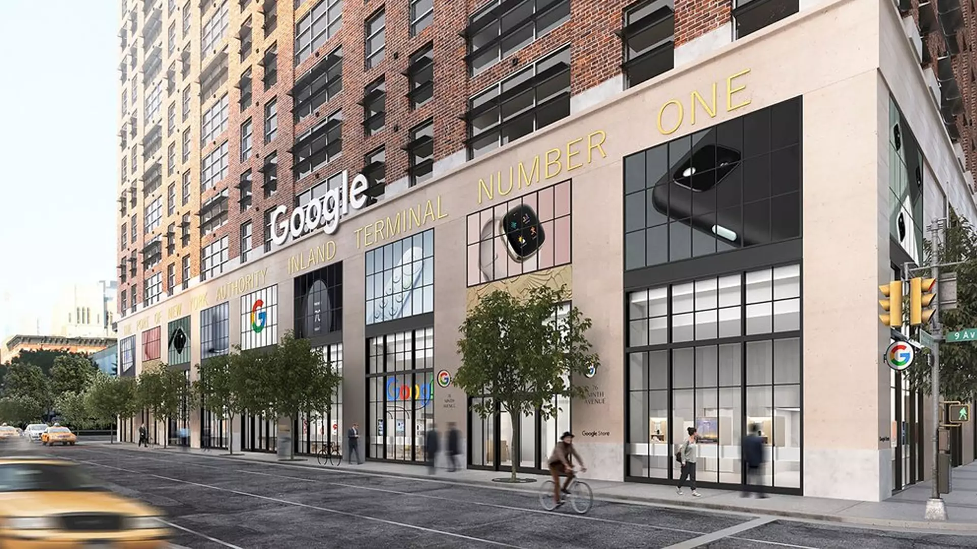 New York wordt de thuisbasis van de eerste zelfstandige winkel van Google