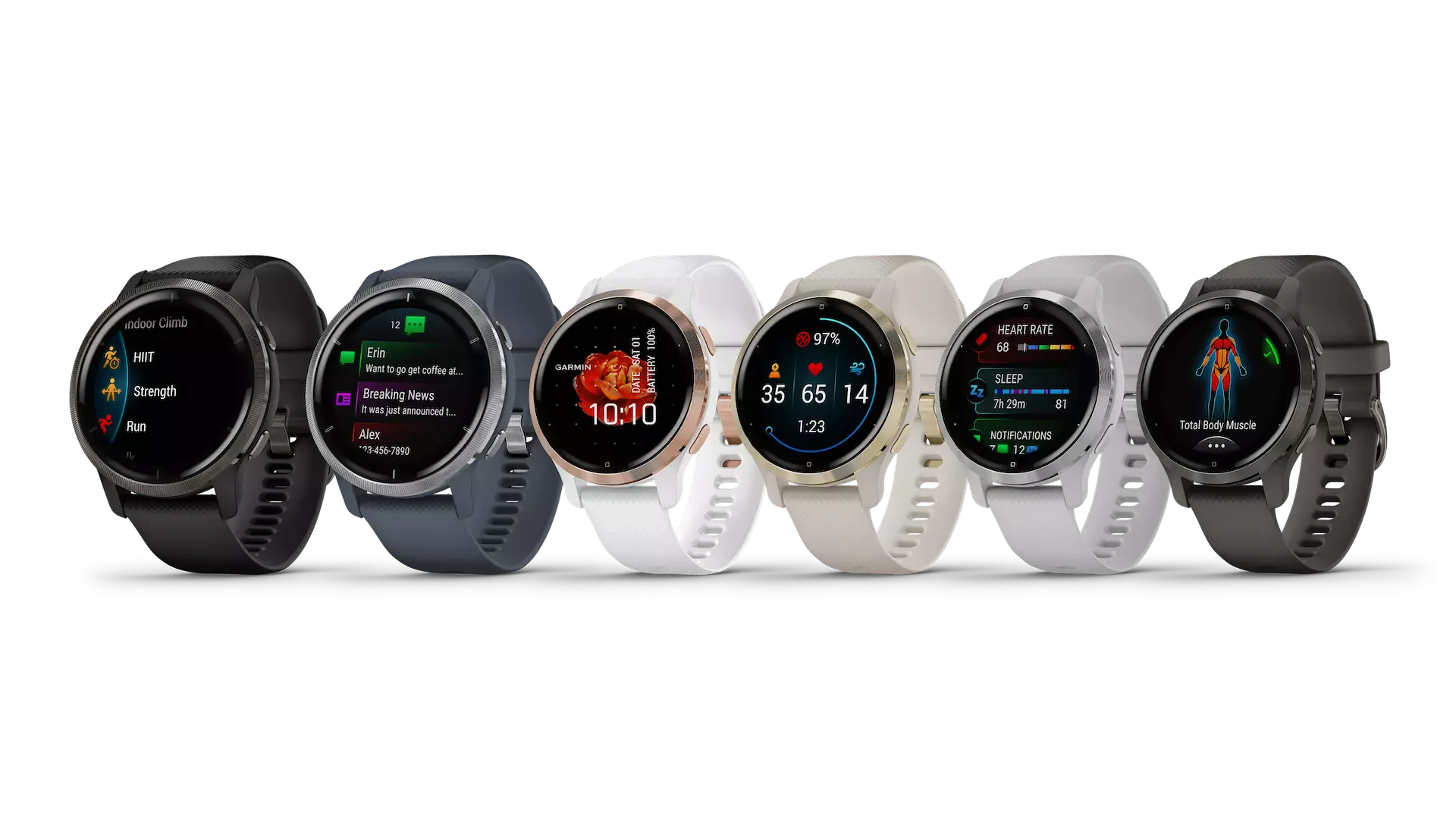 Venu 2 Smartwatches ใหม่ของ Garmin คือทุกสิ่งที่คู่ควรเป็นคนแรก