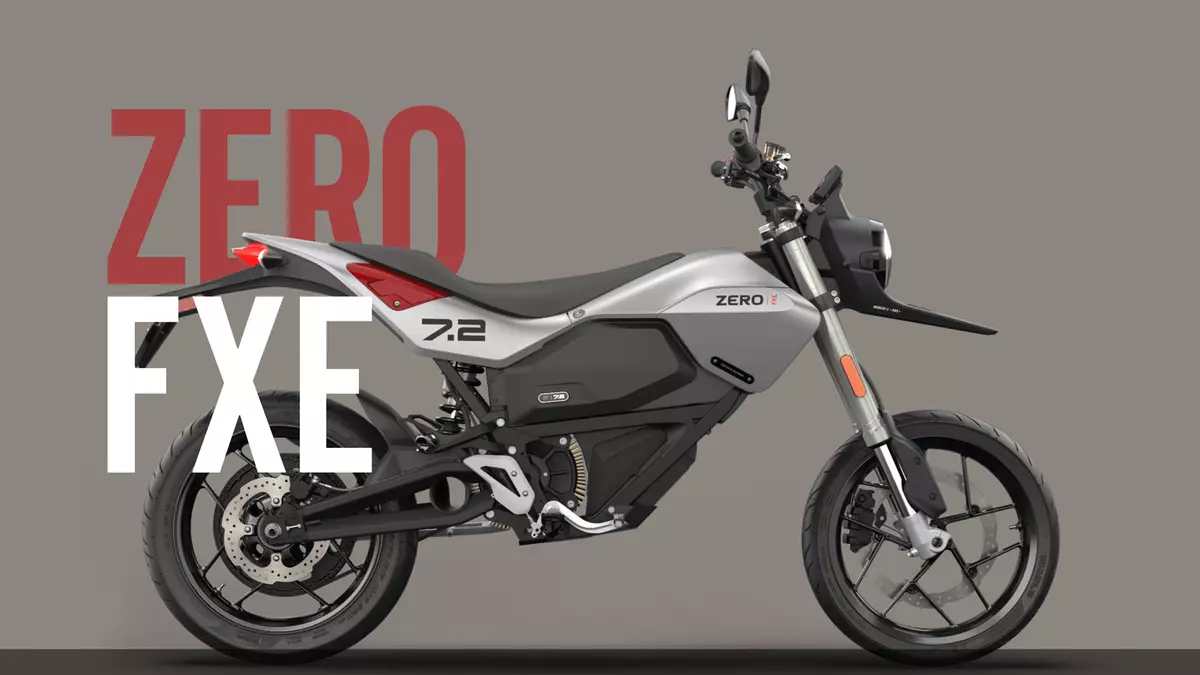 La moto électrique FXE de Zero.