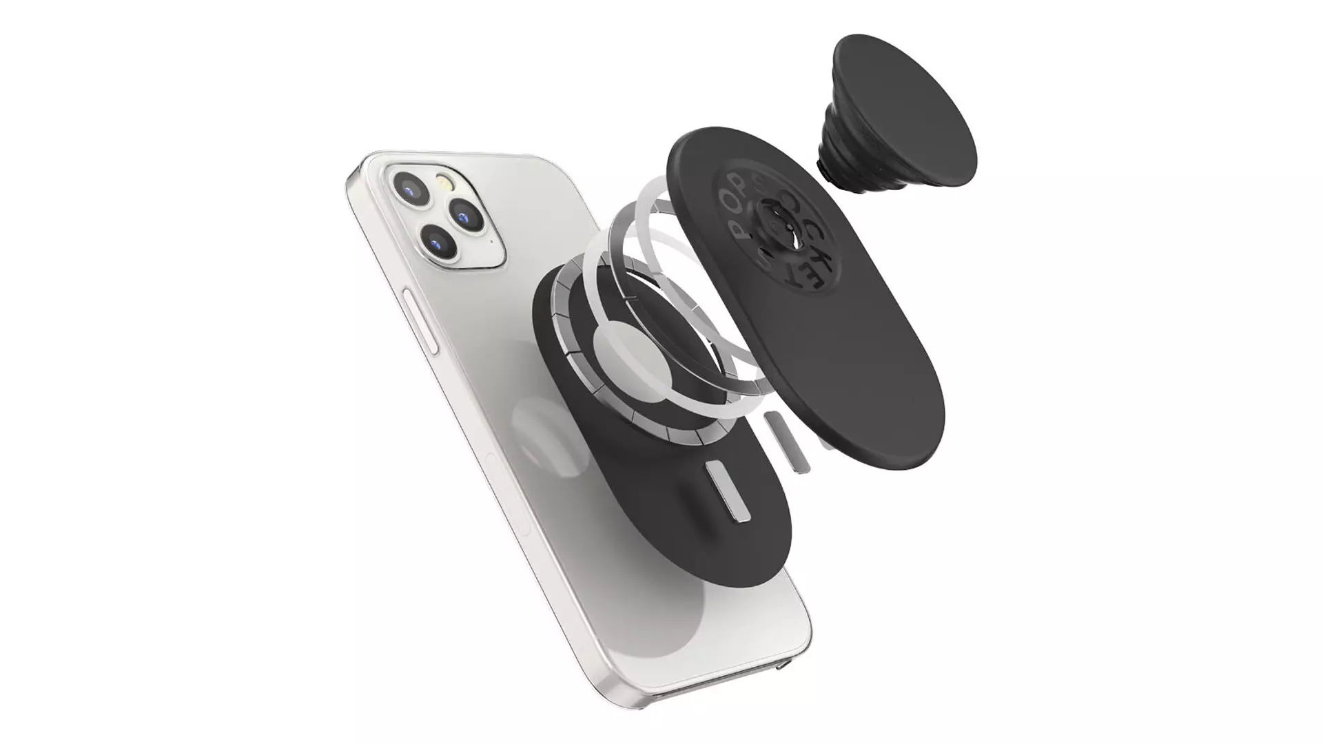 PopSockets İndi MagSafe uyğun telefon tutacaqları və pul kisələri satır