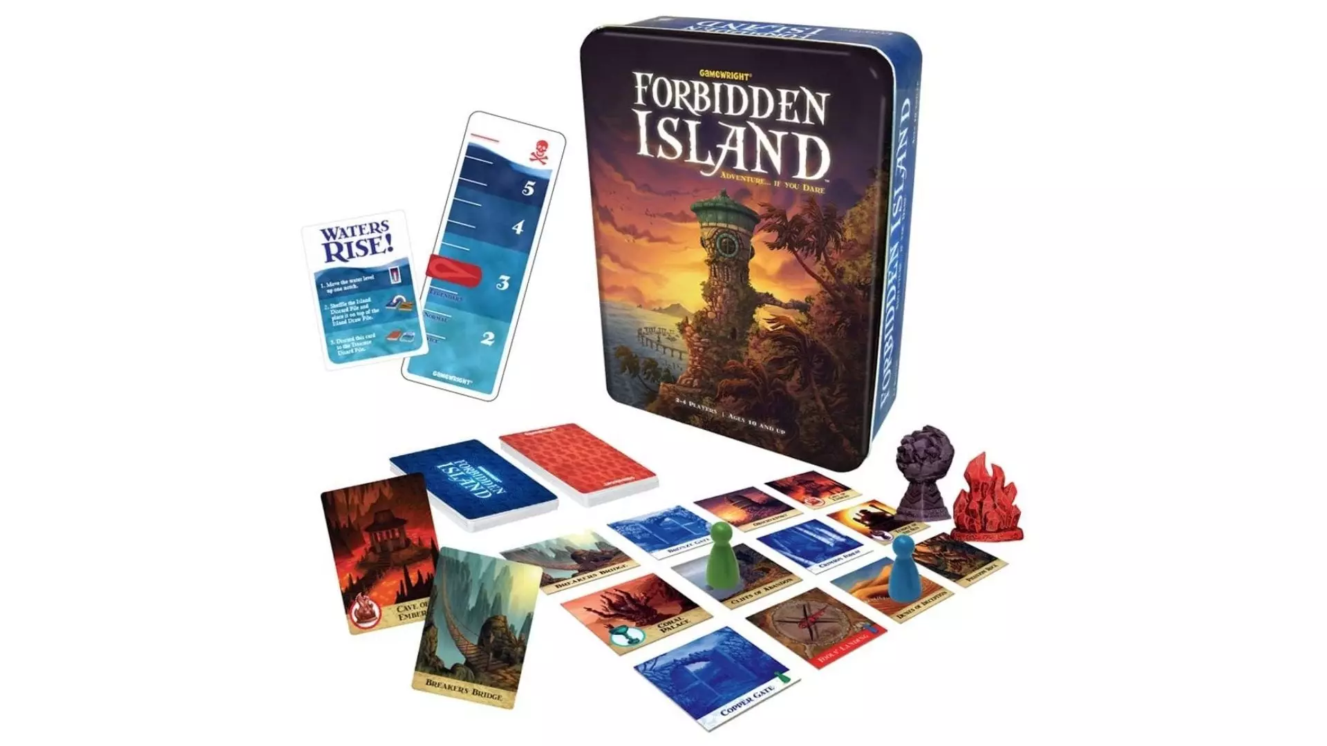 Forbidden Island -- Ang Kooperatiba nga Strategy Survival Island Board Game