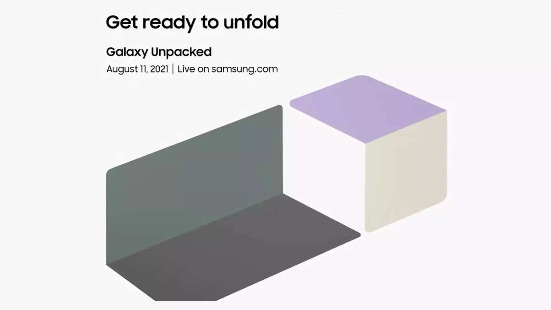 Samsung Unpacked-arrangement