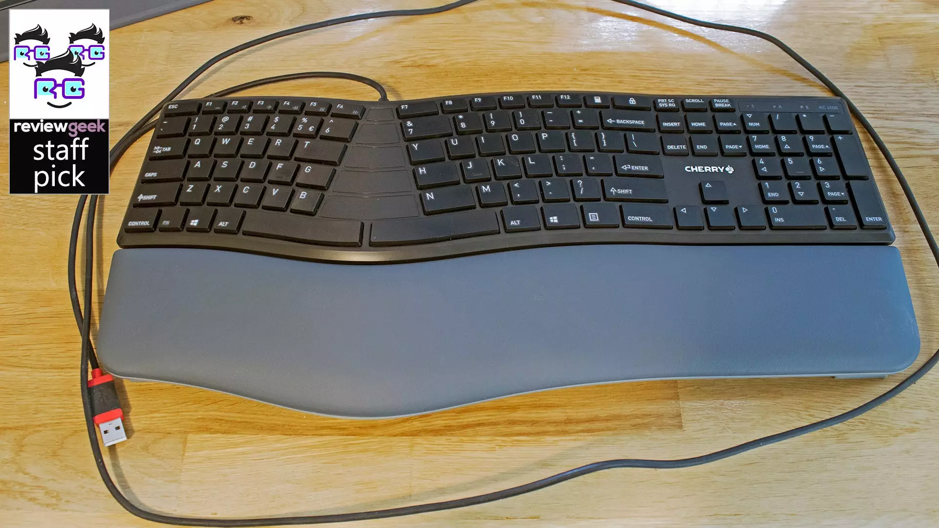 CHERRY KC 4500 ERGO Uphononongo: A Great Beginner Ergonomic Keyboard