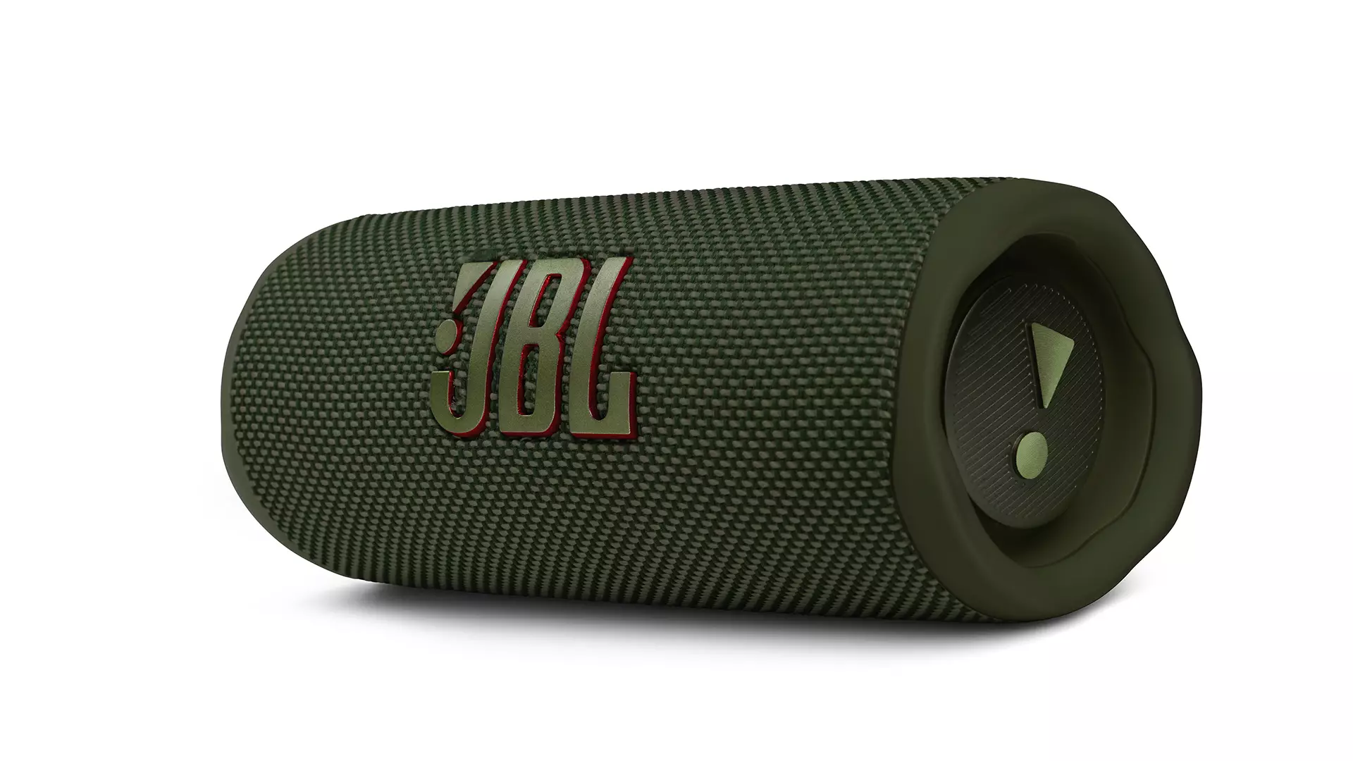 O altofalante Bluetooth JBL Flip 6 en verde.