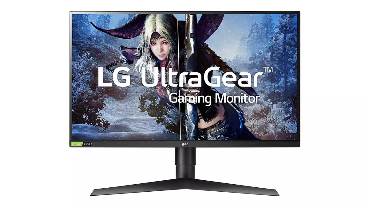 27palcový QHD herní monitor LG.