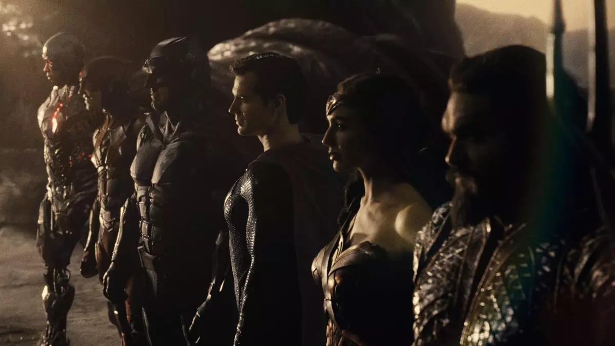 Toàn bộ đội hình Justice League trong bối cảnh tăm tối