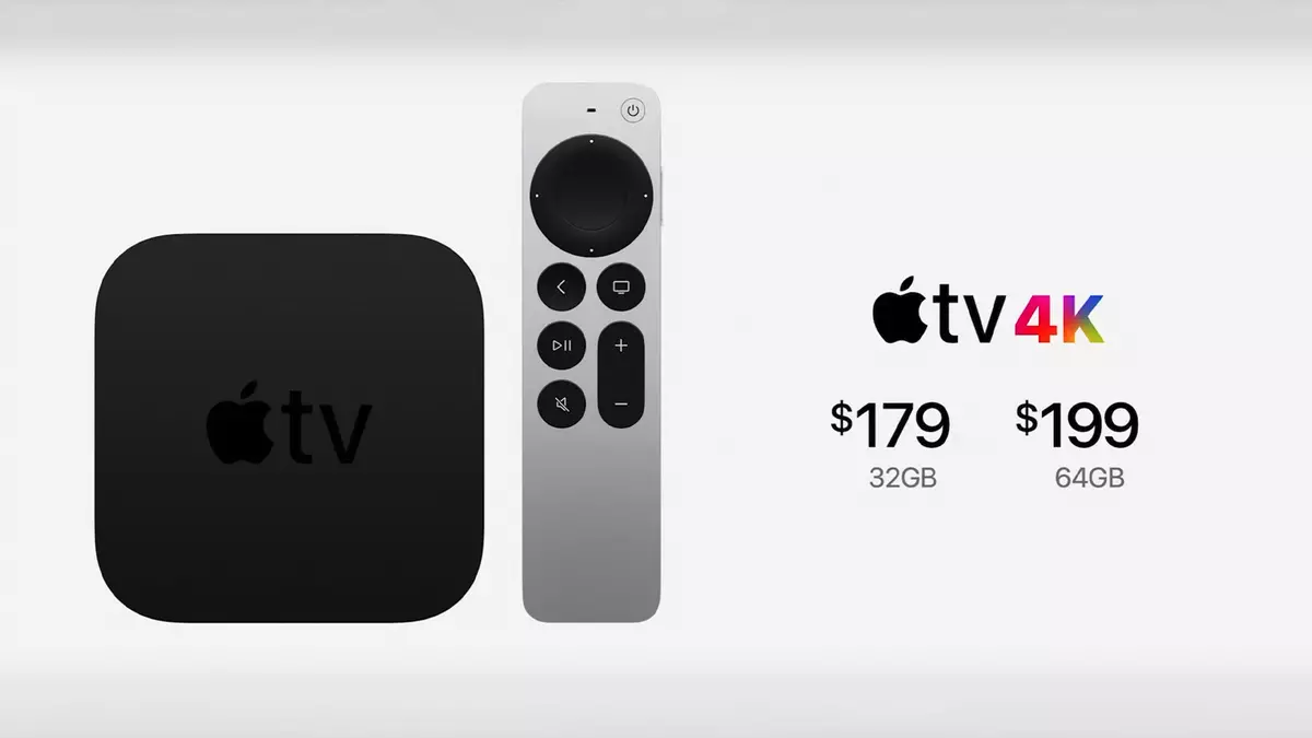 Снимка на Apple TV 4K и новия Siri Remote