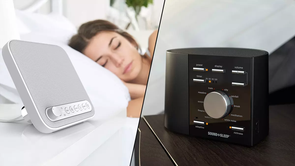 4 حیرت انگیز سفید شور والی مشینیں جو آپ کو اچھی رات کی نیند لینے میں مدد کریں گی۔ 4740_1