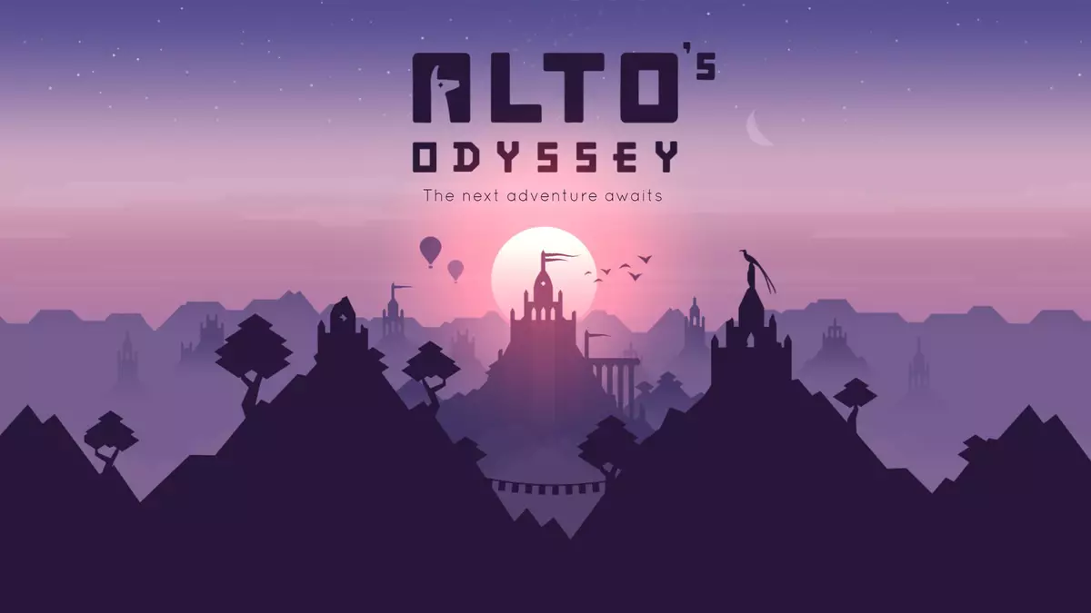 Логото на играта Alto's Odyssey на веб-страницата за програмери