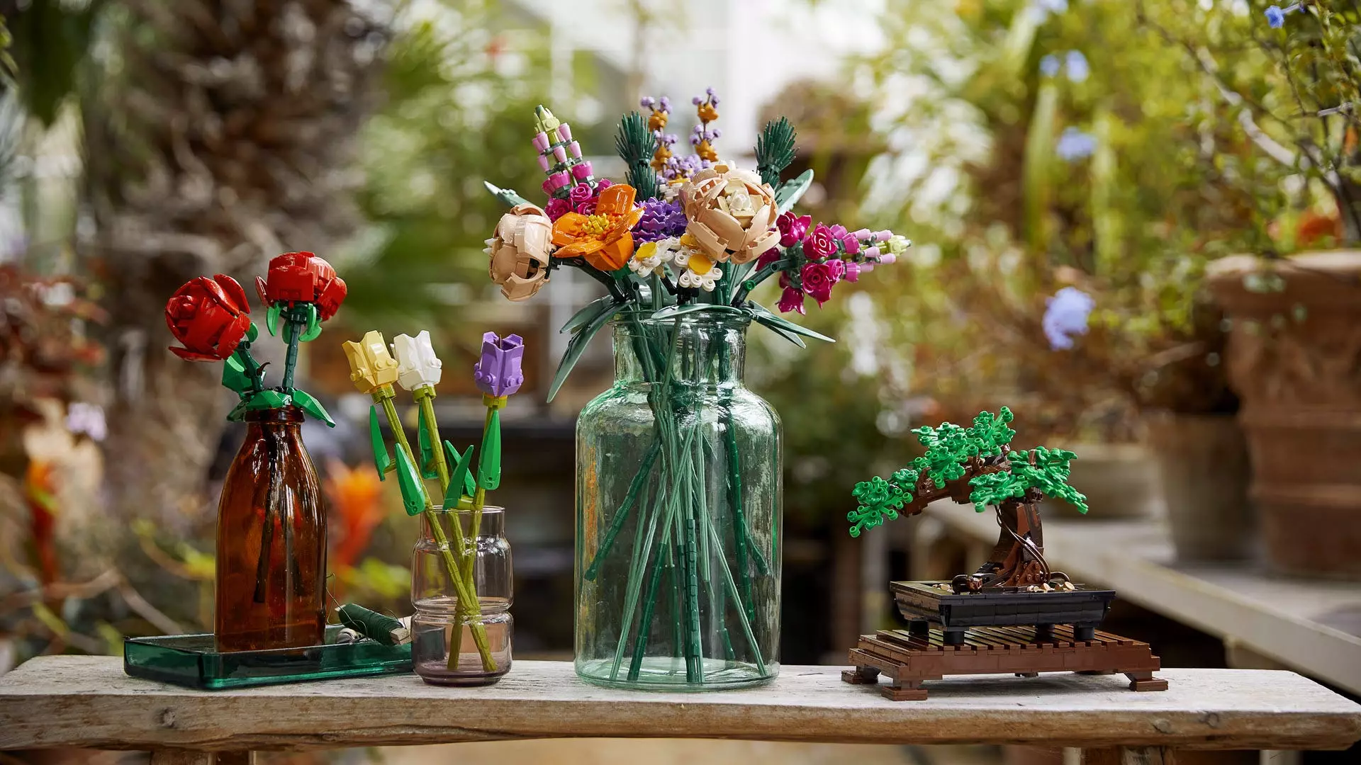 A colección LEGO Botanical coloca fermosas plantas na túa casa que non podes matar