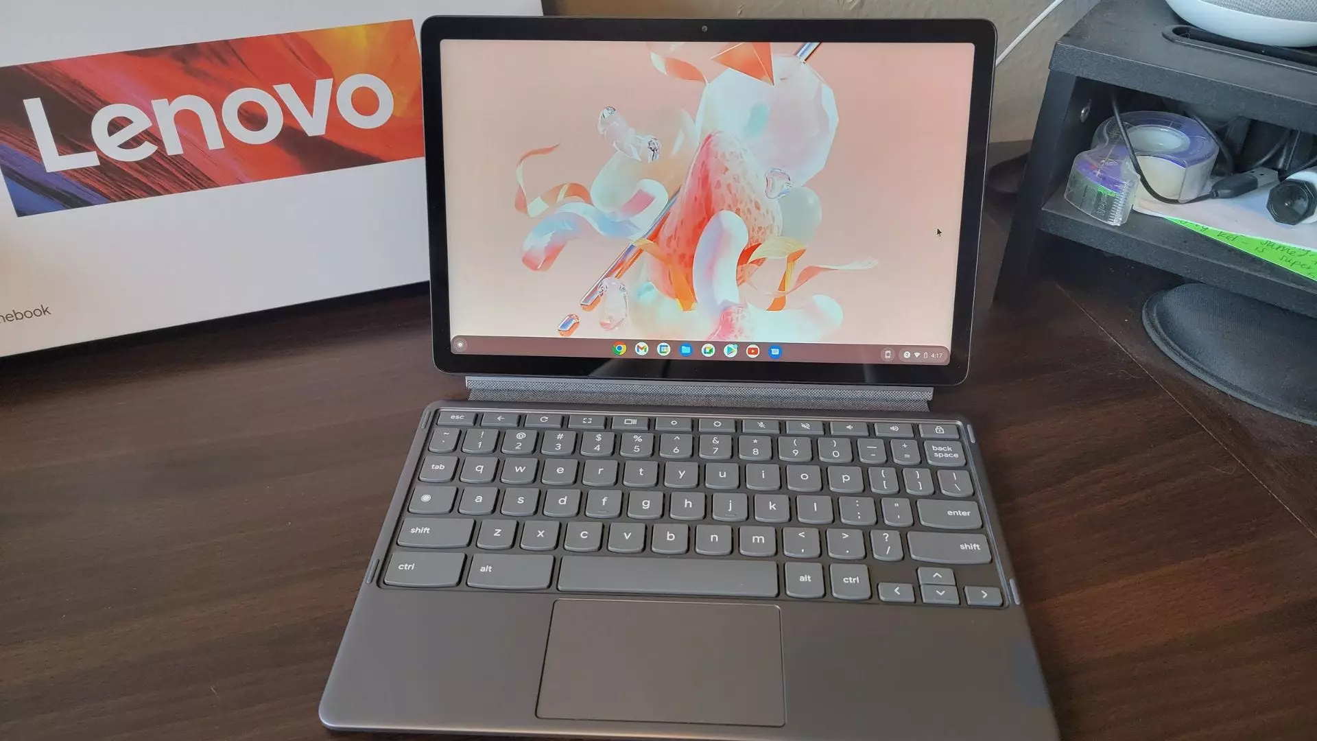 Агляд Lenovo Chromebook Duet 3: даступны, універсальны варыянт