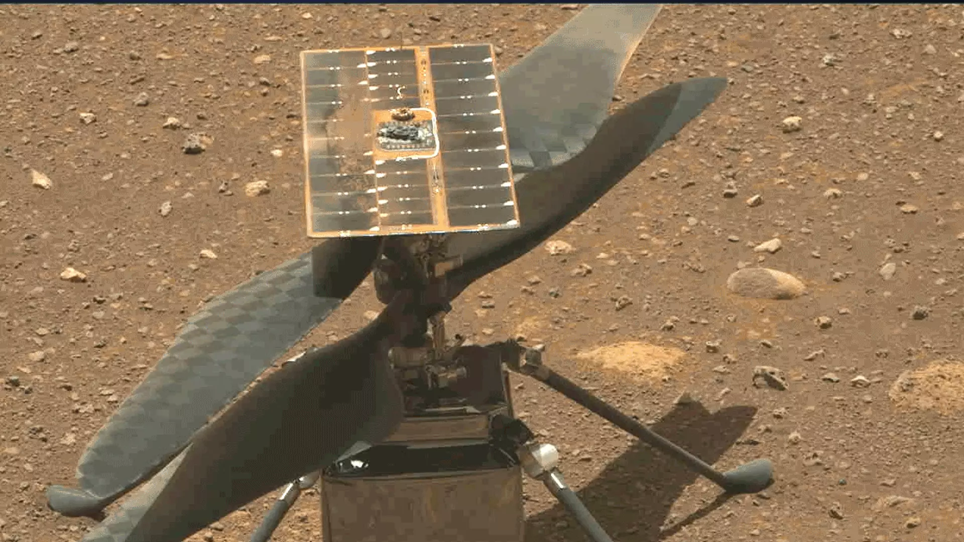 NASAs Ingenuity-helikopter foretar første flyvning på Mars