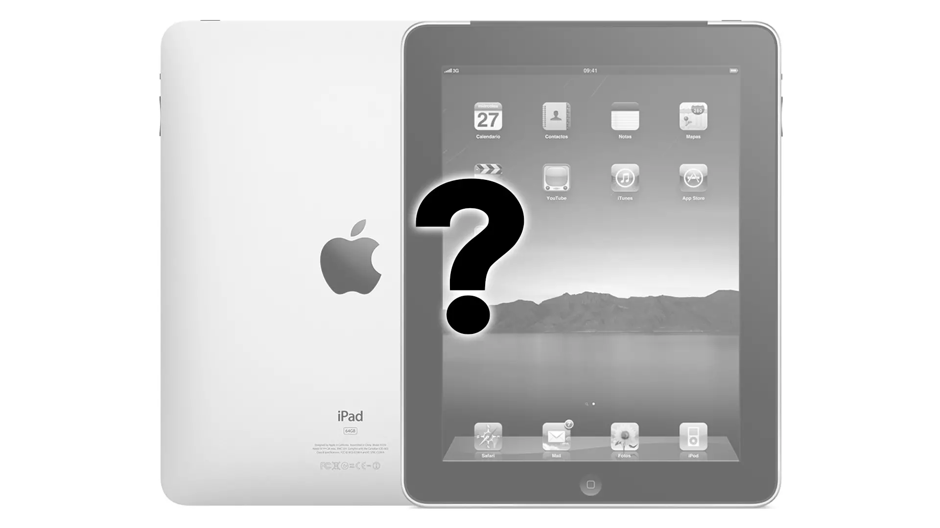 Un iPad mystérieux.