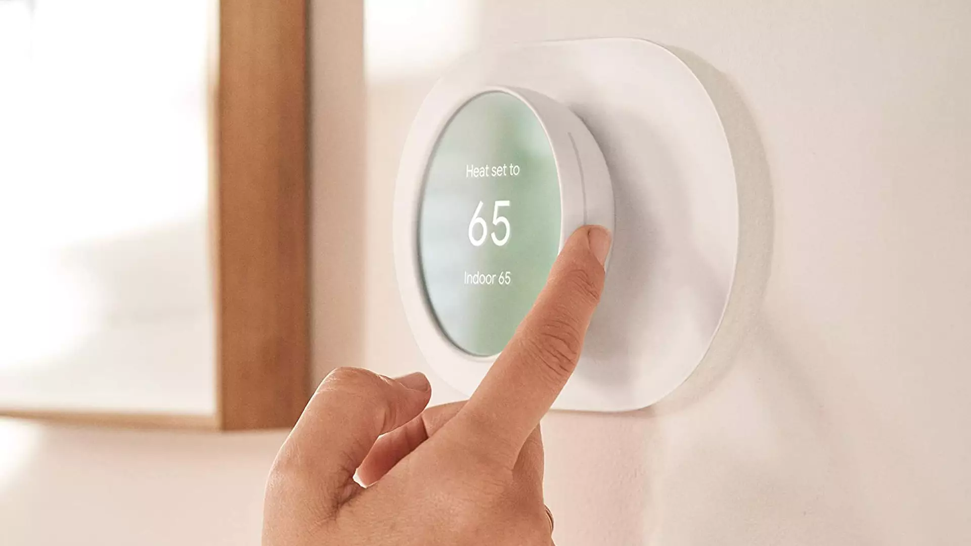 Dernye Thermostat Nich Google la se $ 42 sou Amazon