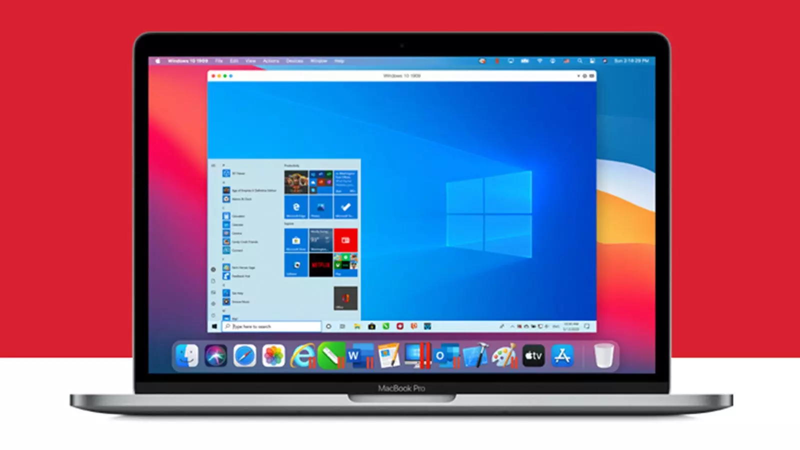 সমান্তরাল সহ M1 Macs এখন "নেটিভ স্পিড" এ Windows 10 ARM চালাতে পারে