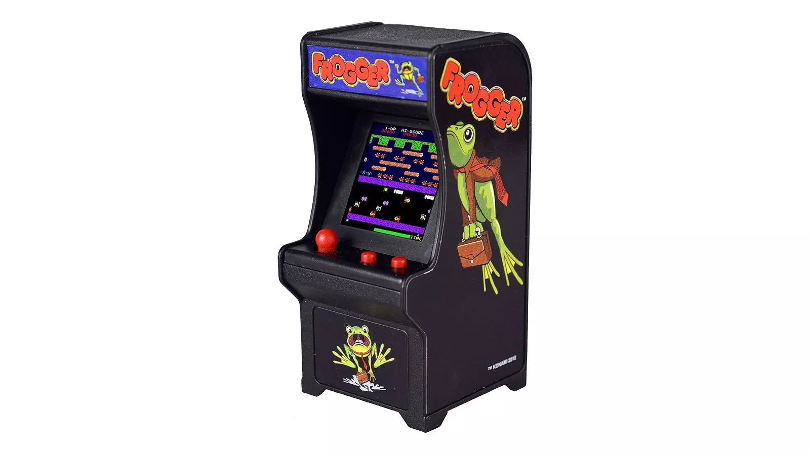 Tiny Arcade Frogger cabinet