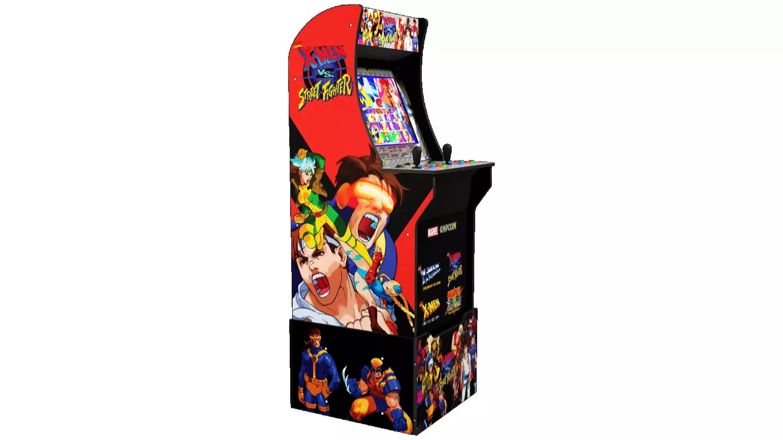 Arcade1Up X-Men Vs. Street Fighter Cabinet