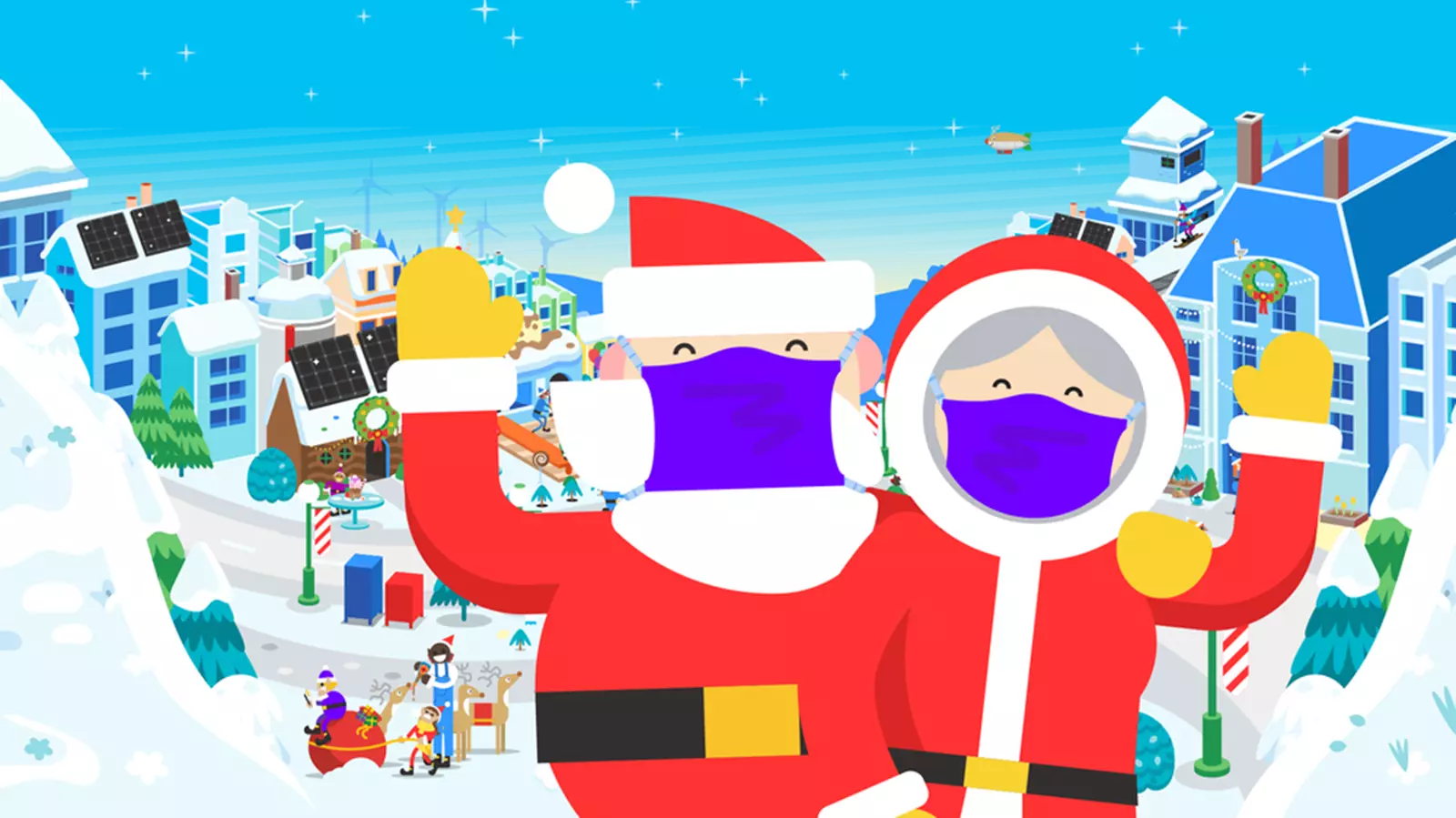 Noel Baba'nın Köyü'nü Ziyaret Edin ve Noel Arifesinde Koca Adamı Google'ın Yardımıyla Takip Edin