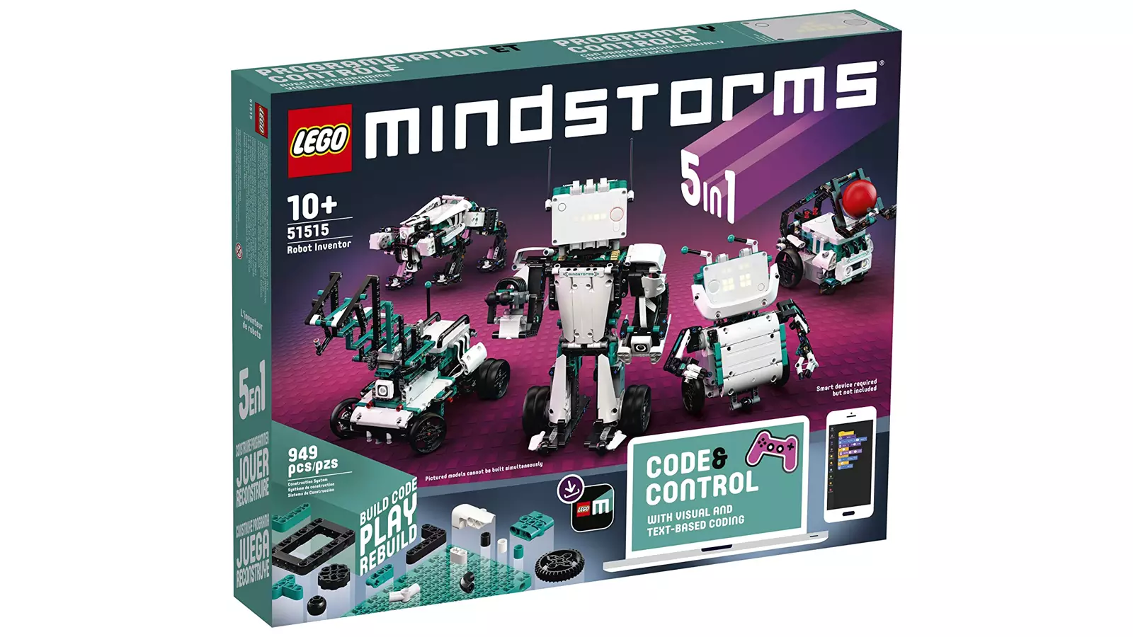 Коробка LEGO Mindstorms Robot Inventor Building Set