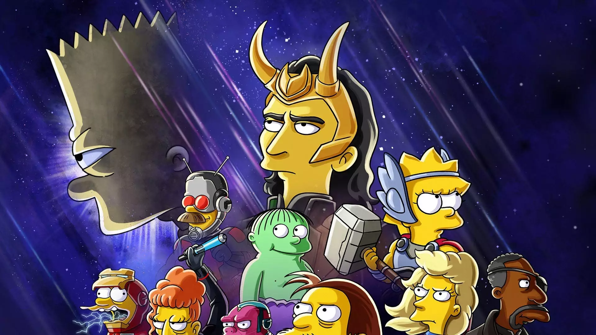 Loki och Bart blir ultimata kaospartners i nästa kortfilm om "The Simpsons".