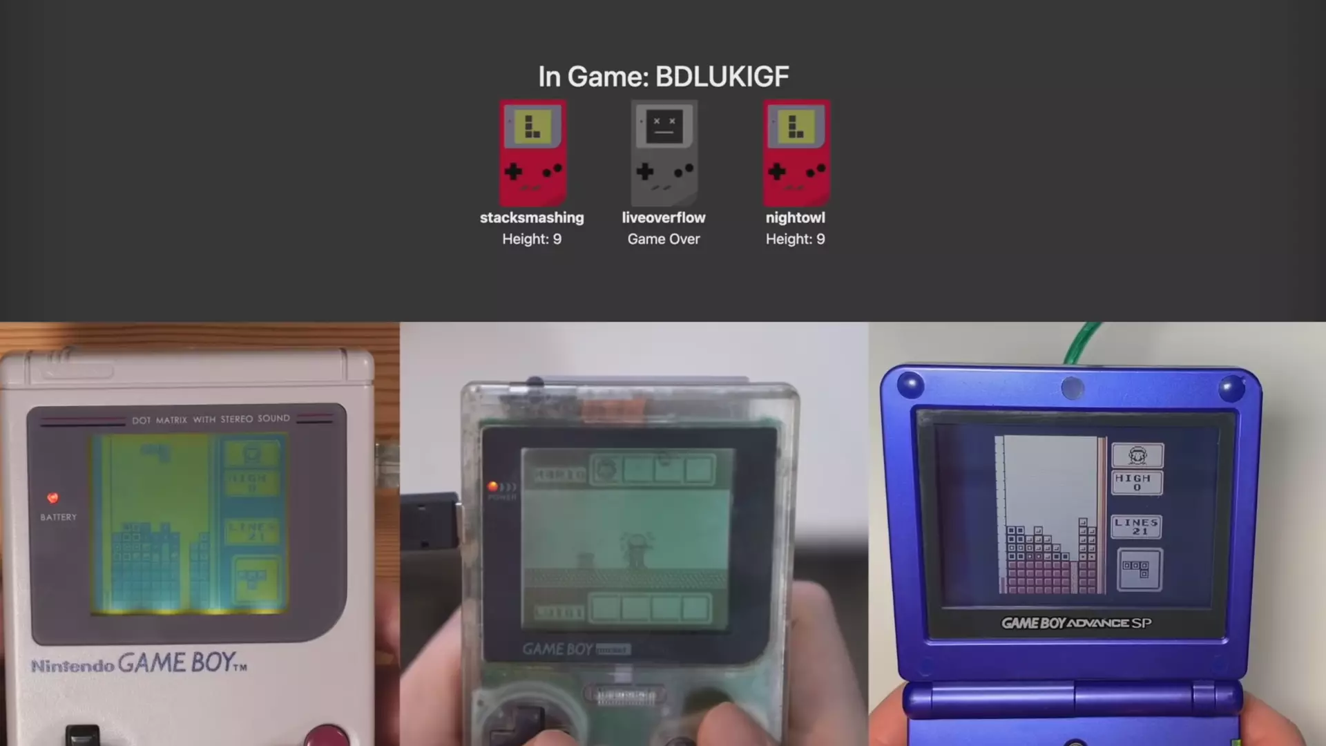 تأتي لعبة Multiplayer عبر الإنترنت إلى OG Game Boy "Tetris" بفضل Mod Mod