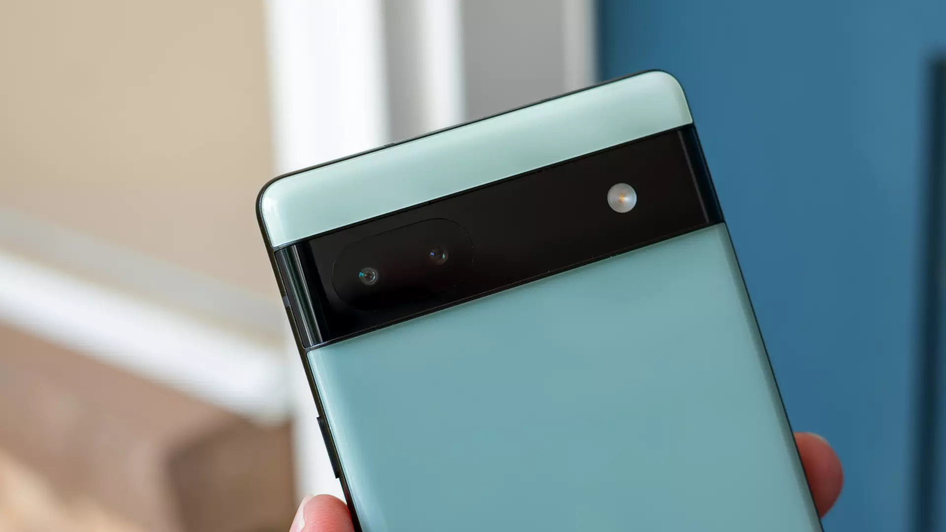Google Pixel 6a seng hënnescht Kamerabar