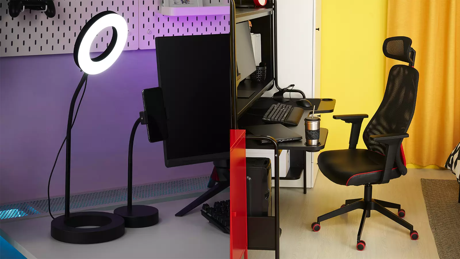 Ikea se lyn van "Gamer Gear" is skoon en minimaal, geen RGB in sig nie