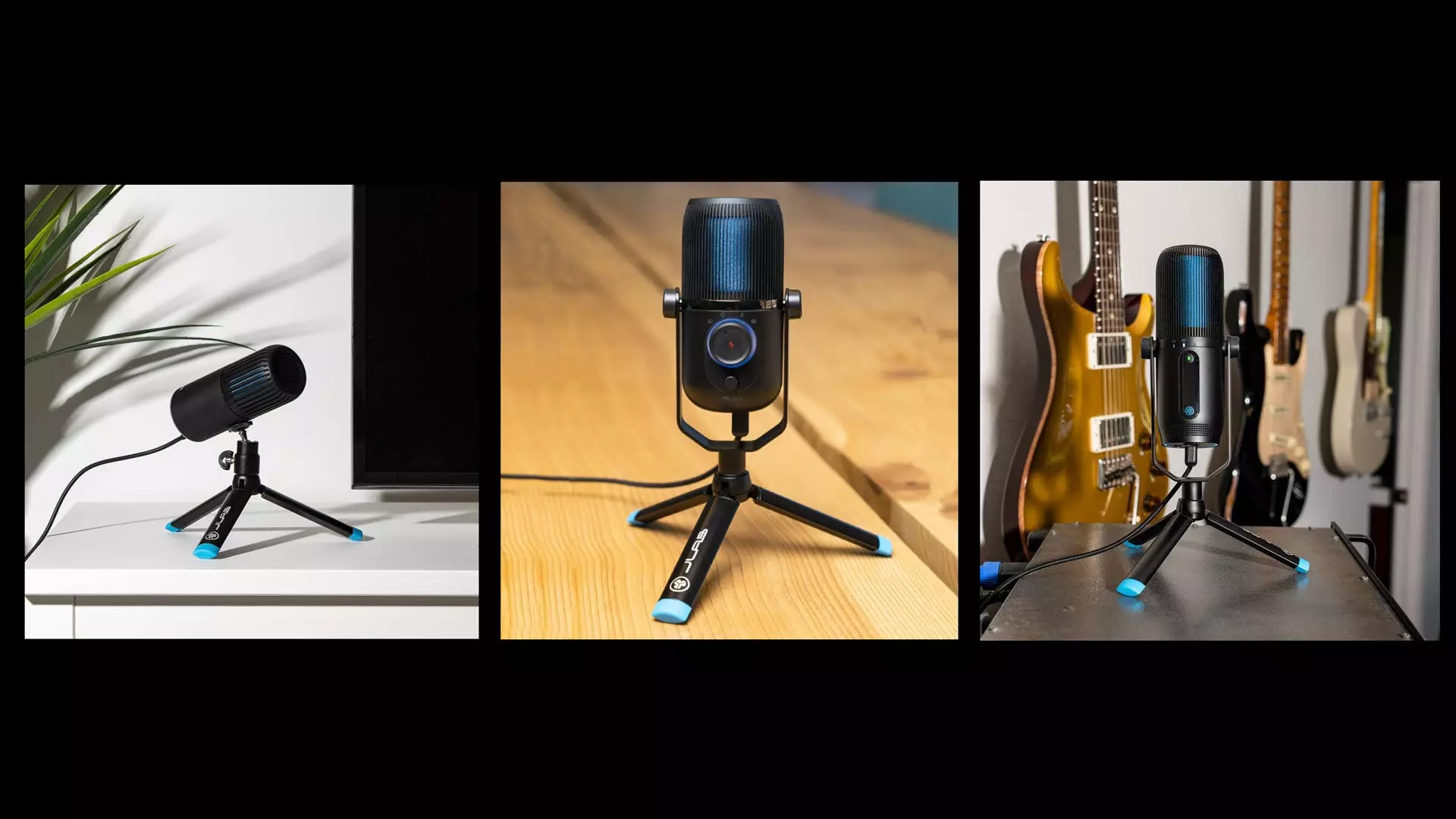 JLab se nuwe bekostigbare USB-C Talk Series-mikrofone begin by $50
