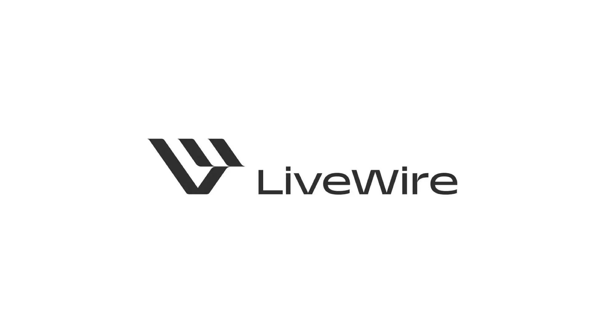 Logo značky LiveWire Electric Motorcycle