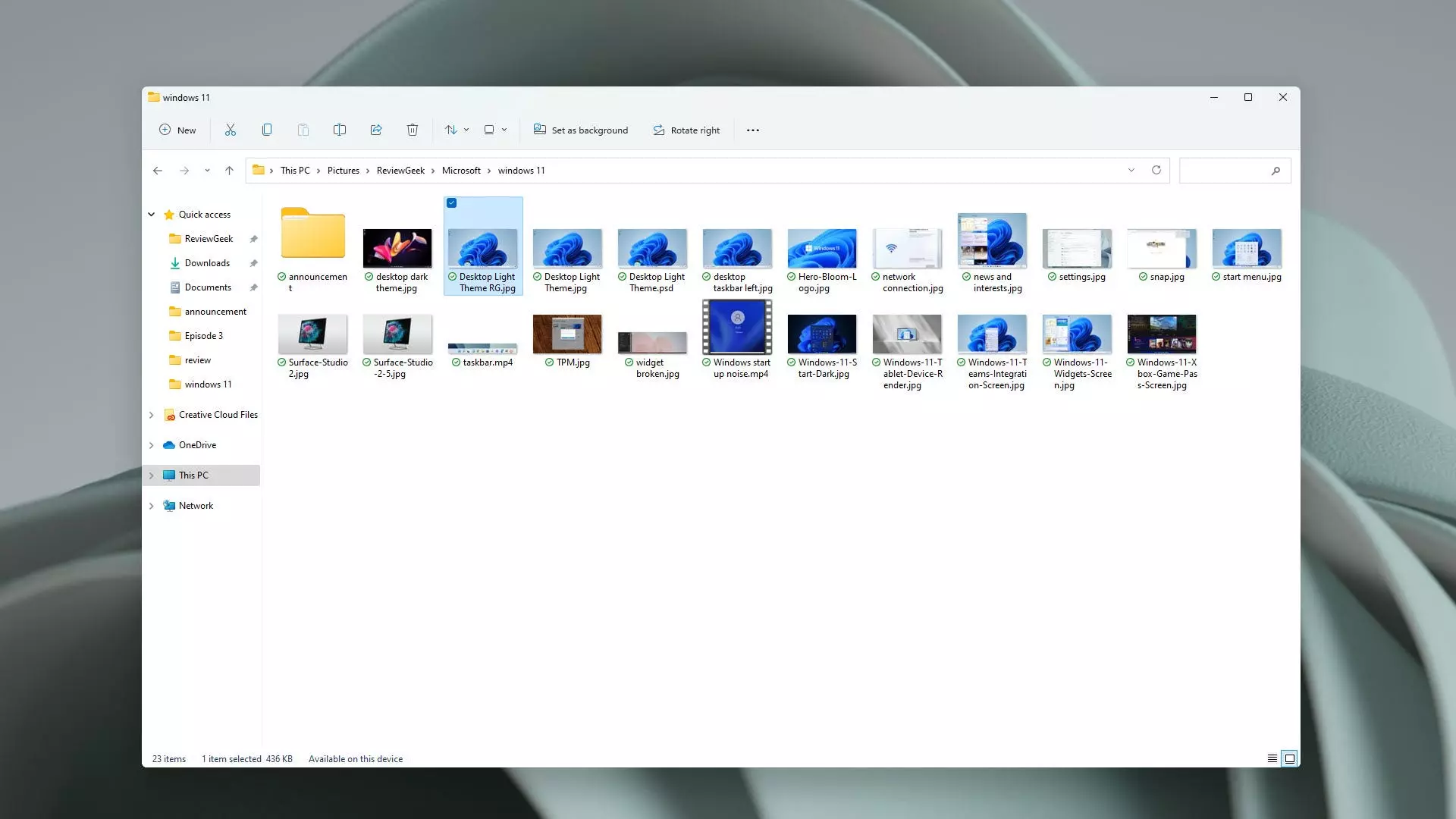 Тушаалын мөр бүхий шинэ Windows File Explorer