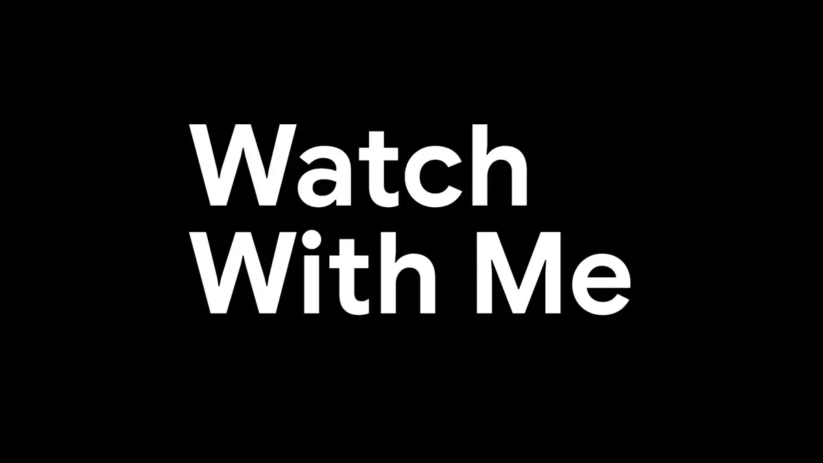 نشانواره Google TV برای مجموعههای Watch With Me