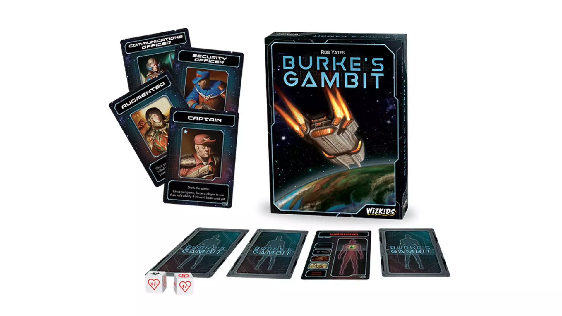 Burke's Gambit társasjáték doboz art