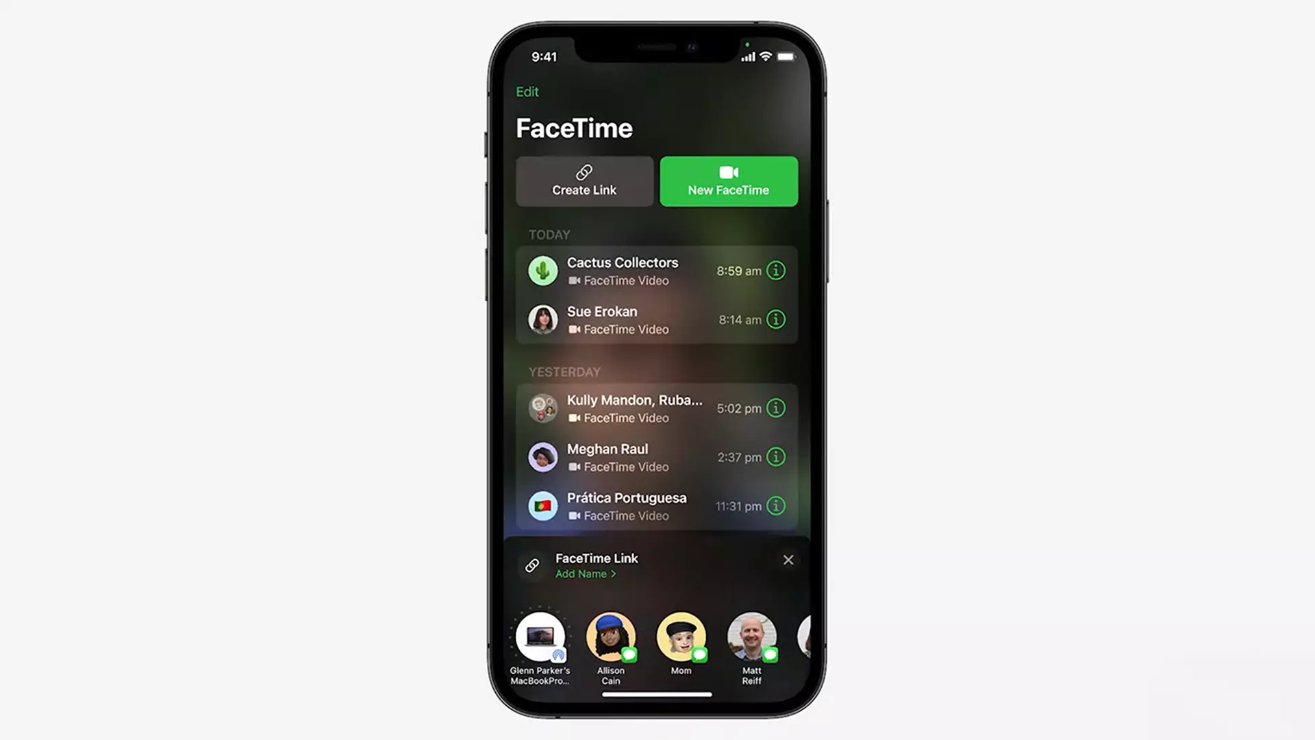 Будучае абнаўленне iOS 15 дазваляе сябрам Android далучацца да званкоў FaceTime (і многае іншае) 5467_2