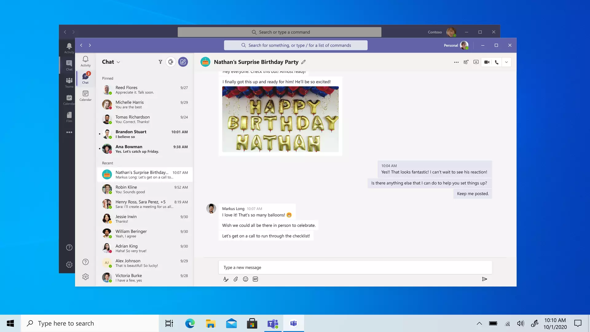 Microsoft Teams Ыраазычылык күнүнө карата күнү бою акысыз видео чалууларды кошот