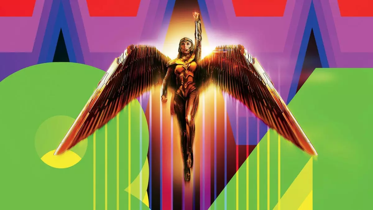 Wonder Woman 1984 reklāmas attēls