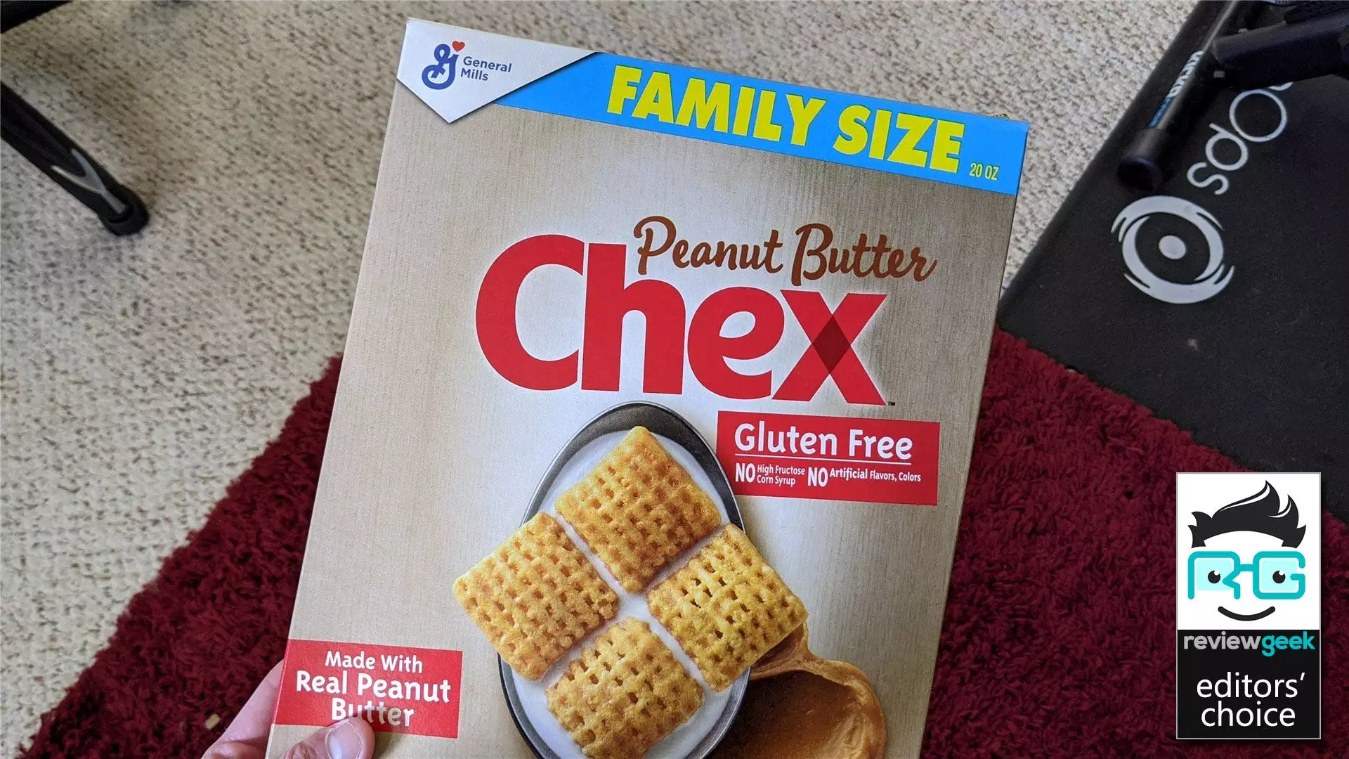 Peanut Butter Chex -laatikko