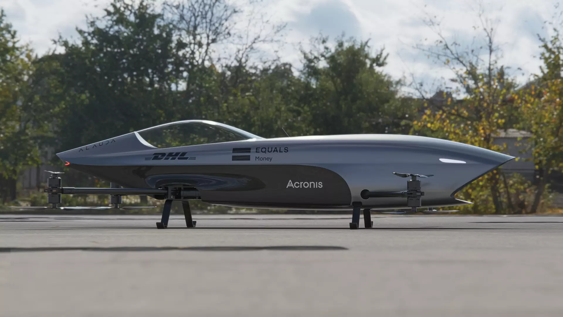 Airspeeder afslører verdens første elektriske flyvende "racerbil"