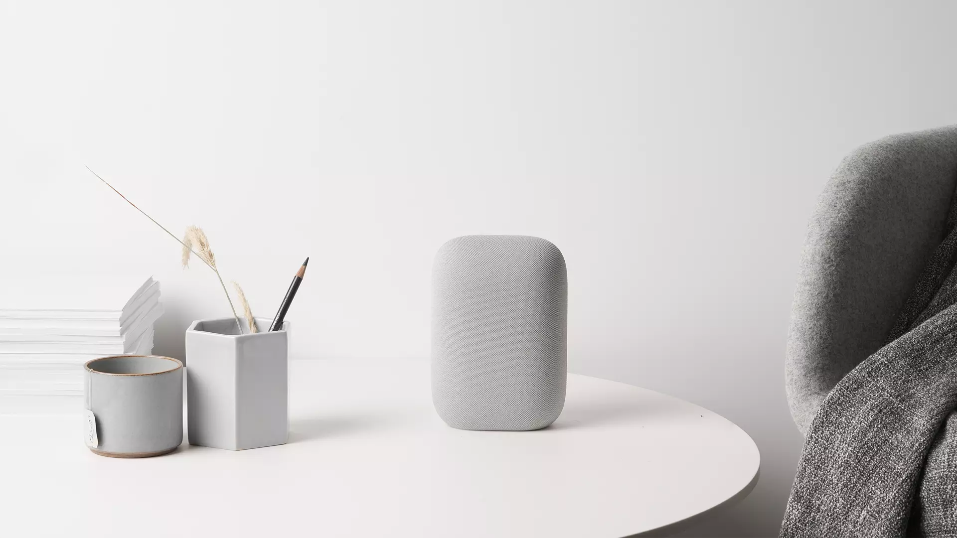O Nest Audio do Google é um Google Home atualizado em forma de travesseiro